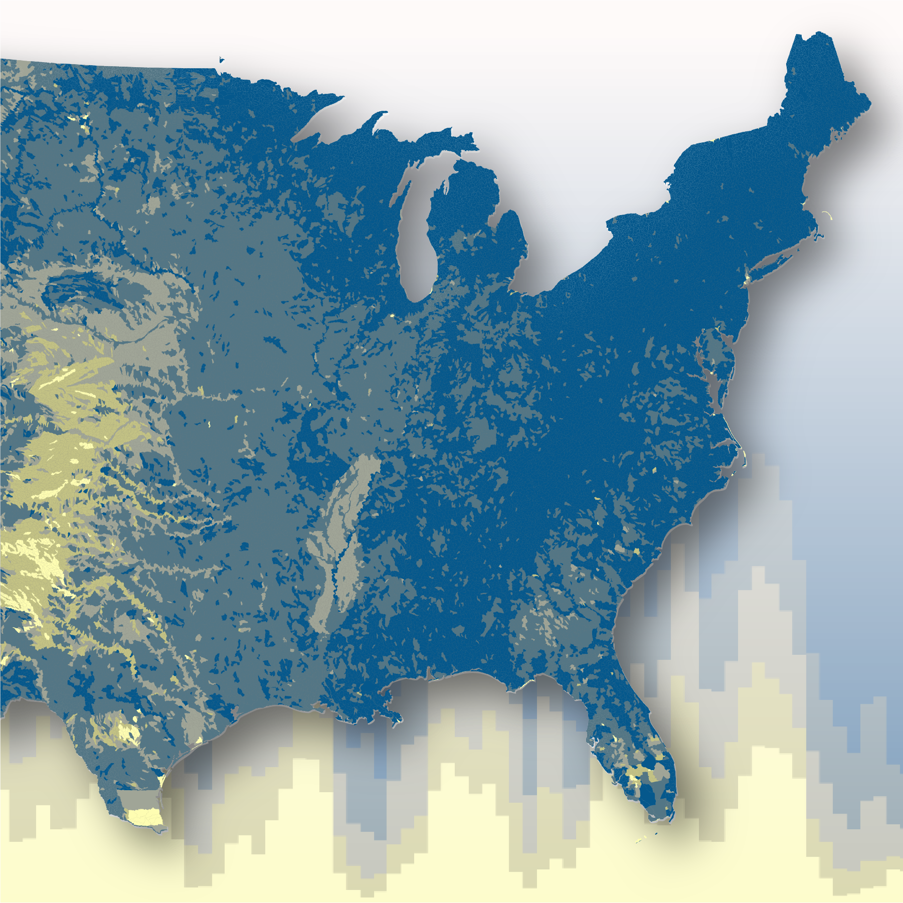 Water availability in the U.S.